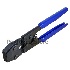 PEX Clamp Cinch Crimp Crimper Tool for St. Steel Clamps Sizes from 3/8 ...